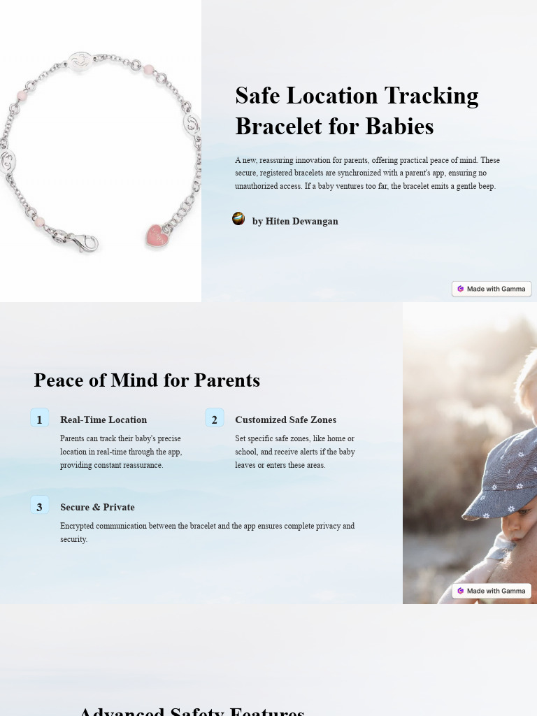 Safe-Location-Tracking-Bracelet-for-Babies | PDF