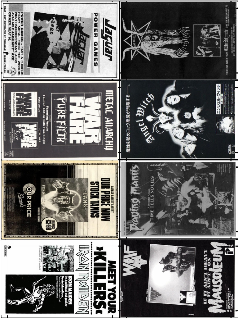 Fanzine Nwobhm Flyer | PDF