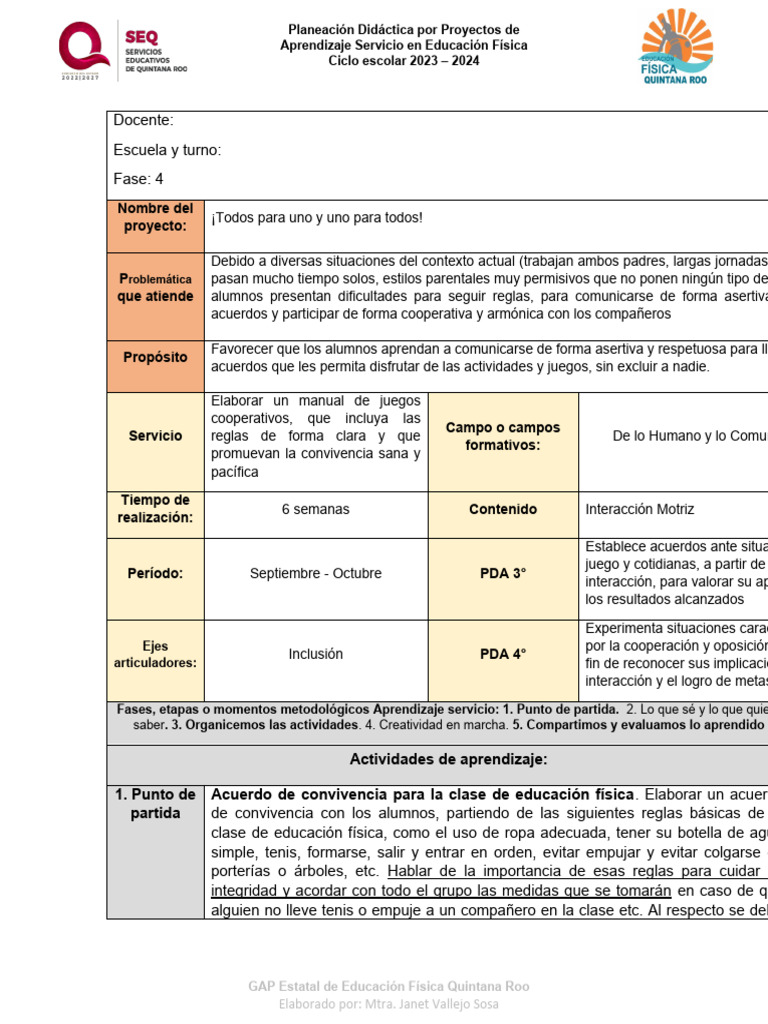 Ejemplo de un proyecto AS para explicar | Descargar gratis PDF ...