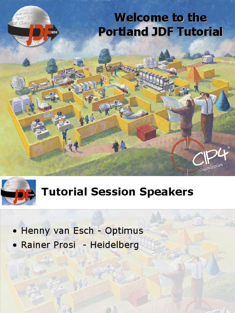 01 JDF Tutorial - Final | PDF | Xml Schema | Portable Document Format