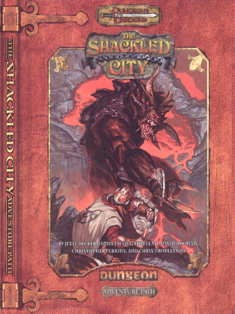 The Shackled City | PDF | Fantasy Role Playing Games | Wizards Of The ...