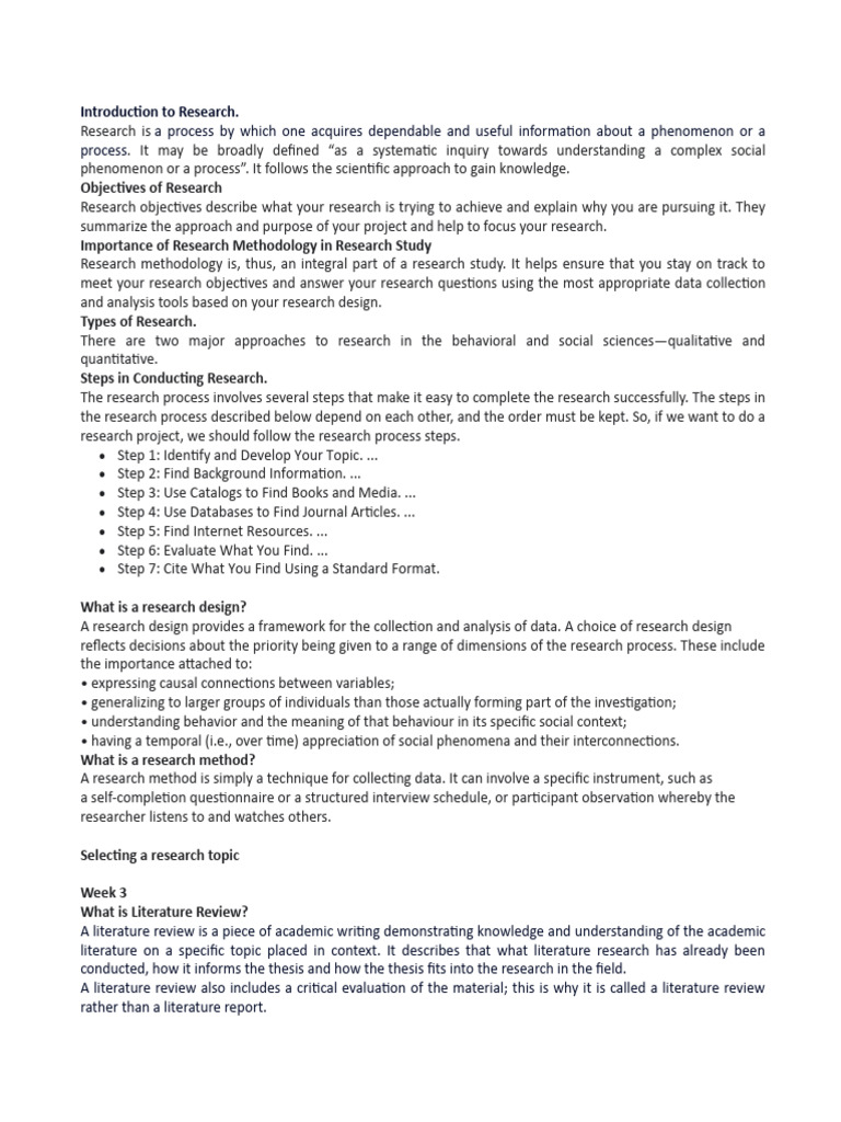 Research Basics for Beginners | PDF | Systematic Review | Methodology