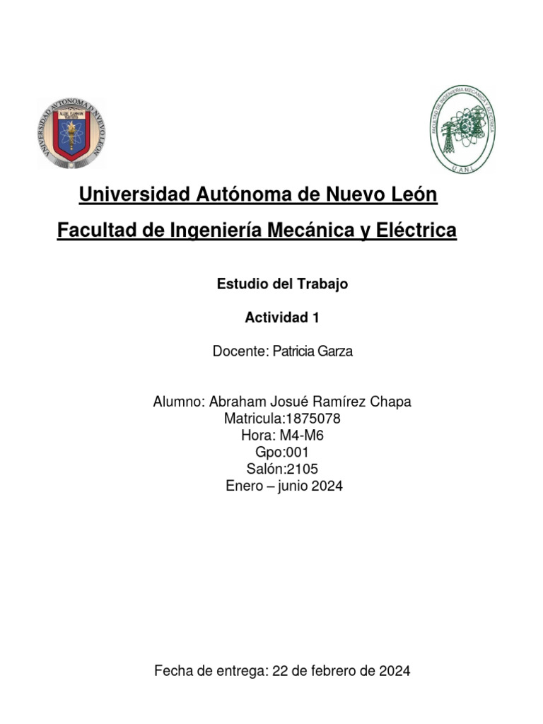 1875078-Actividad1 El Factor Humano en Las Actividades de La Empresa | PDF | Business ...