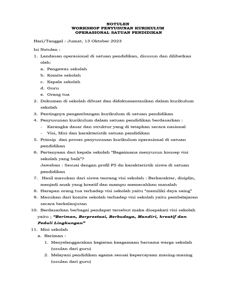 NOTULEN | PDF