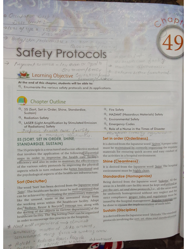 Safety Protocols | PDF