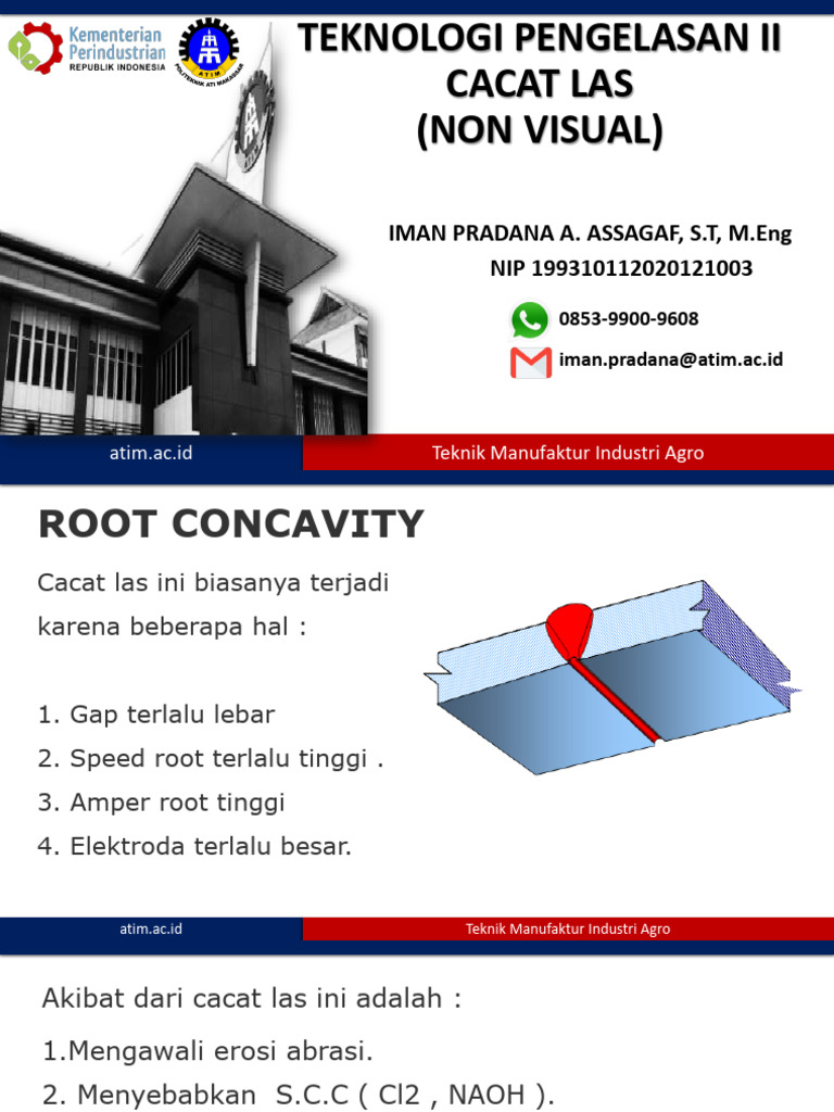 Cacat Pengelasan (Non Visual) | PDF