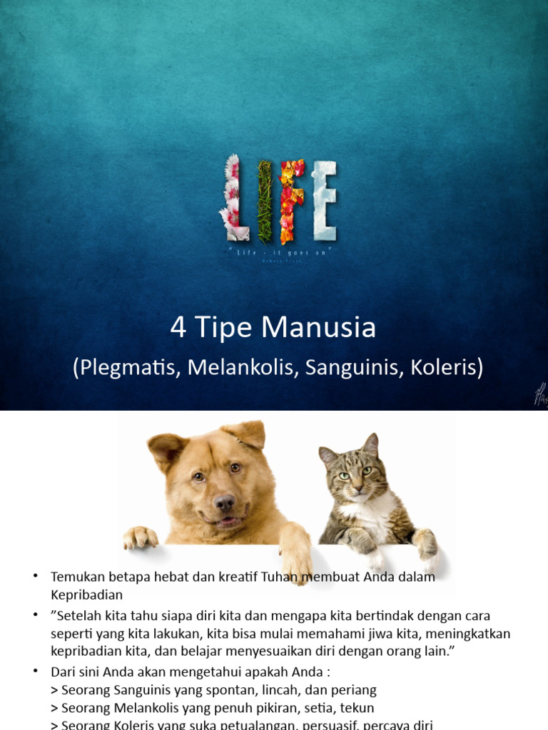 4 Tipe Manusia | PDF