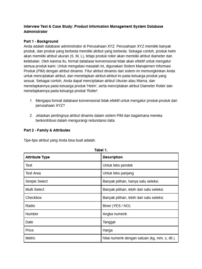 Interview Test & Case Study - Product Information Management System ...