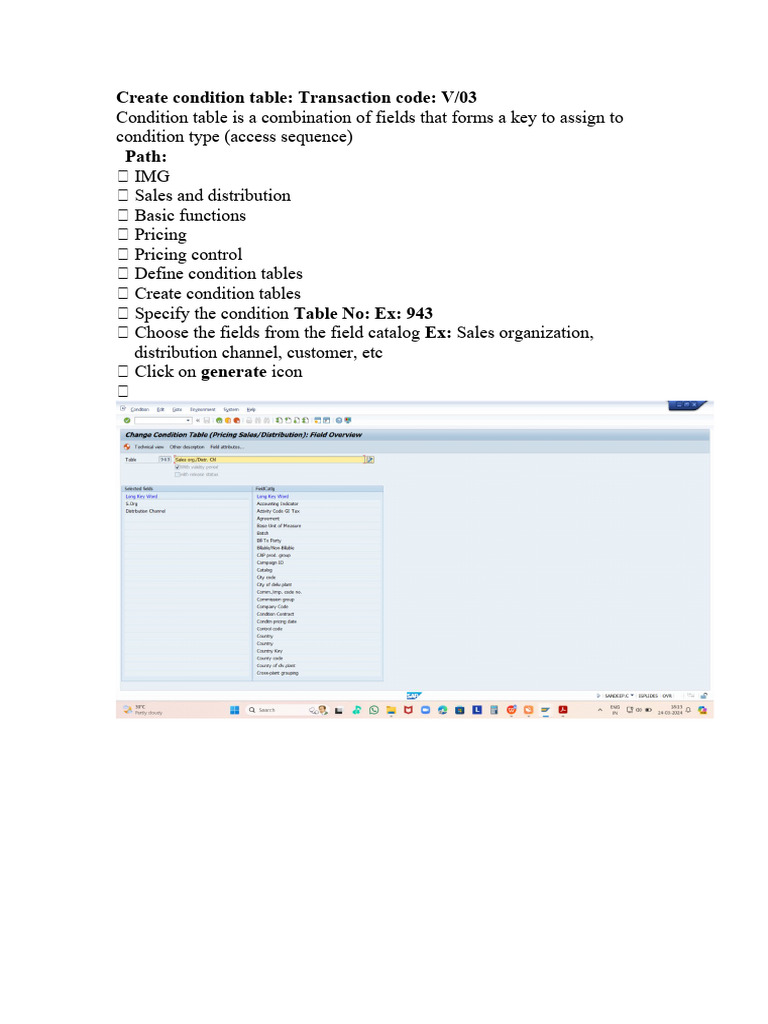 Create Condition Table | PDF | Pricing | Computer Programming Create Condition Table | PDF | Pricing | Computer Programming