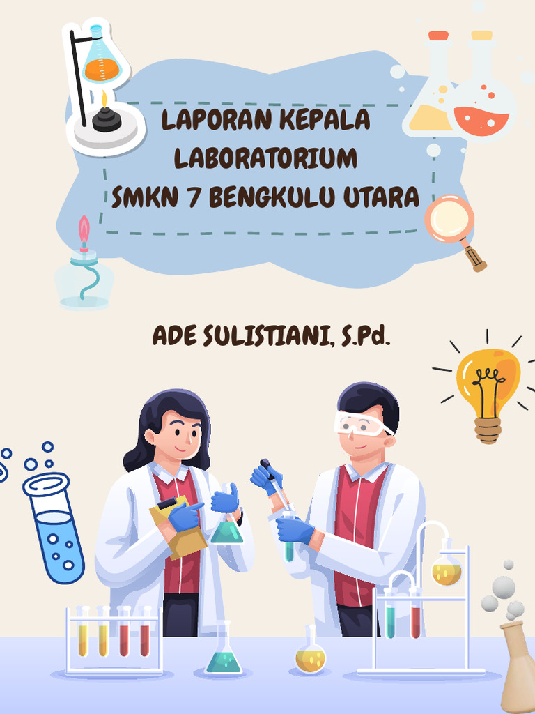 Laporan Kepala Laboratorium Dan SK Pengangkatan-Ade Sulistiani, S.pd. | PDF