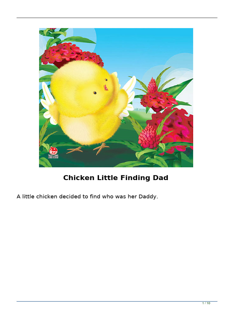 Chicken Little Finding Dad | PDF