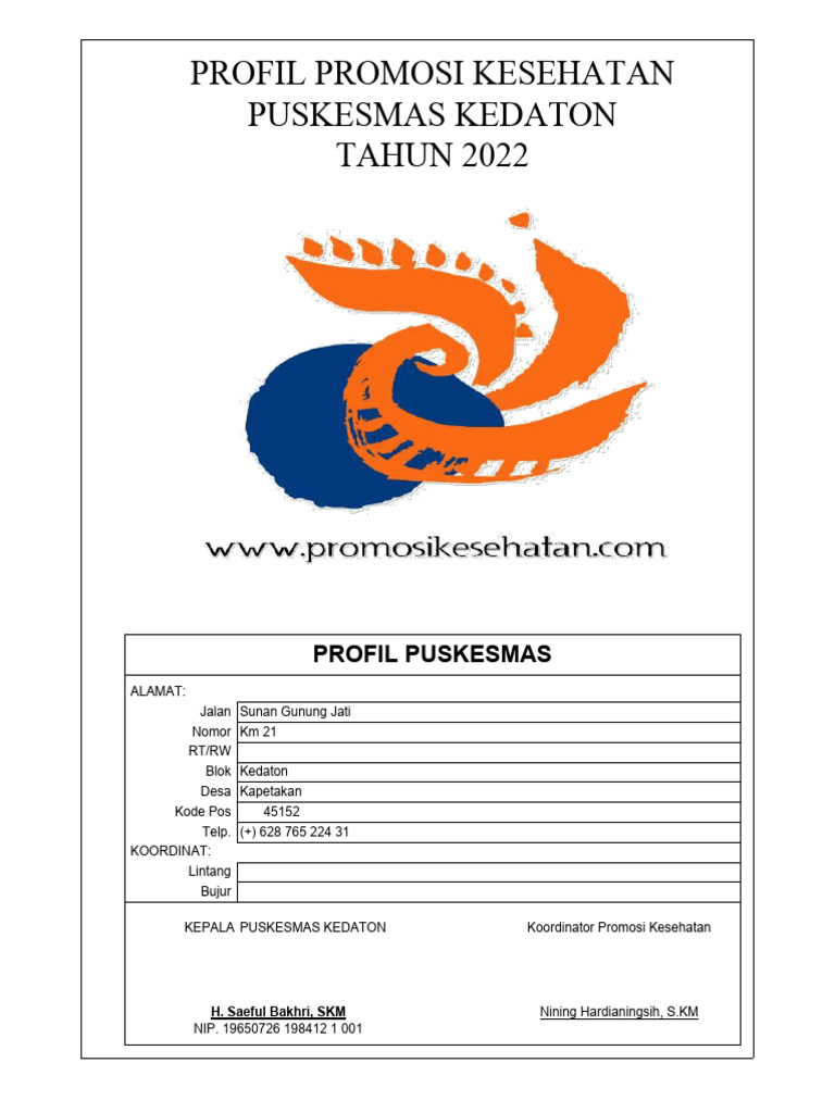 Profil Promkes Kedaton 2022 | PDF