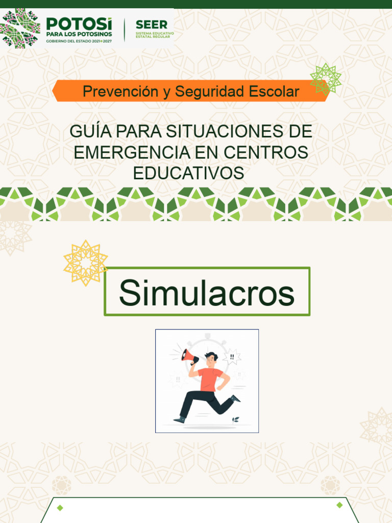Simulacros de Emergencia Escolar Efectivos | PDF | Simulación | Evaluación