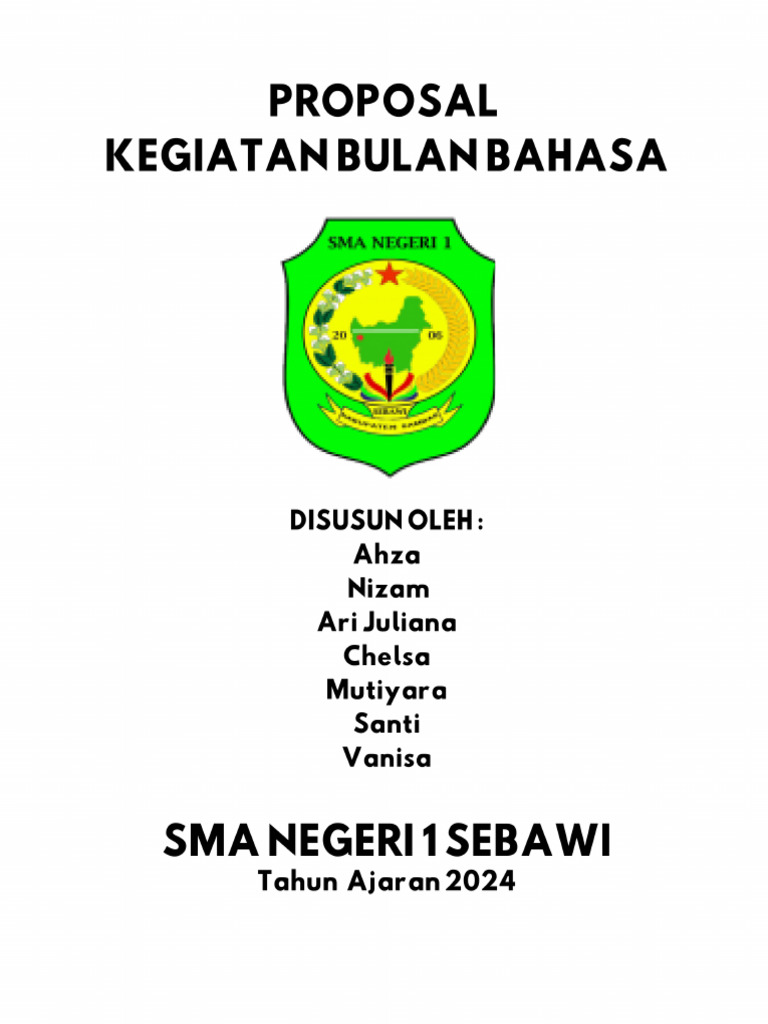 Proposal Kegiatan Bulan Bahasa 20240210 190559 0000 | PDF