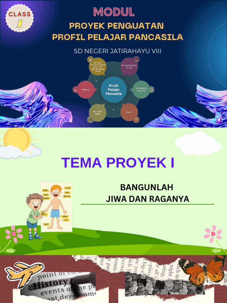 Modul Proyek P5 Pelajar Pancasila SD | PDF | Karier & Perkembangan | Pengembangan Diri