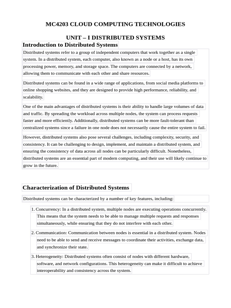 Mc4203 Cloud Computing Technologies (1) 2 | PDF | Cloud Computing ...