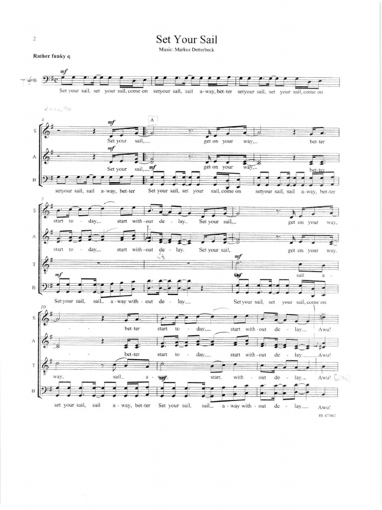 Set Your Sail - Markus Deterbeck | PDF