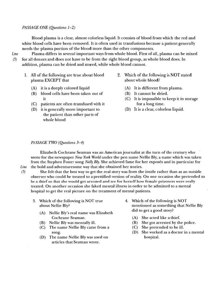 Reading Practice skill 4 | PDF