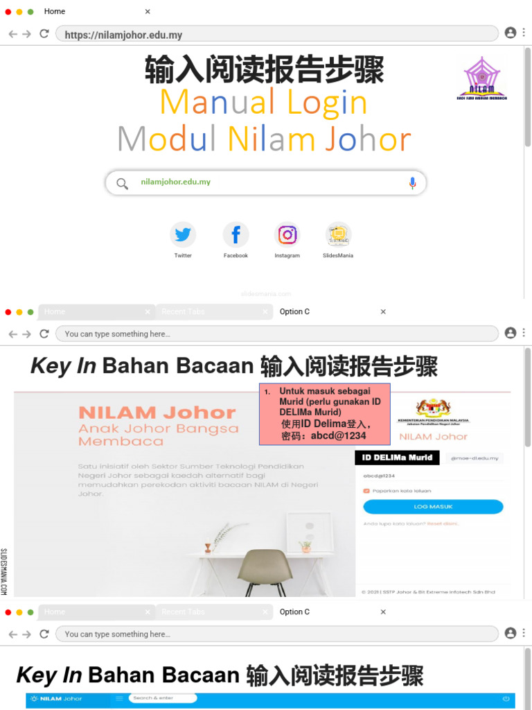 Manual Login MNJ | PDF