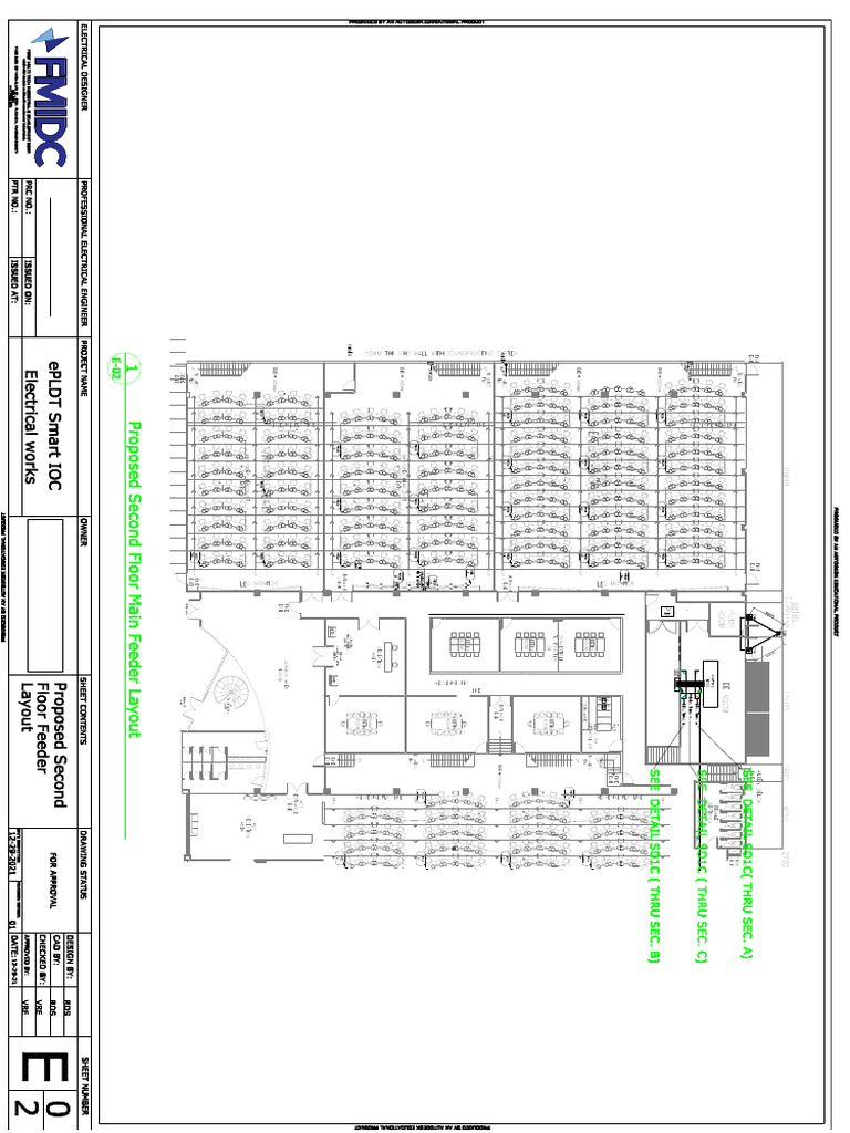 2nd Floor Main Feeder Lay-out | PDF
