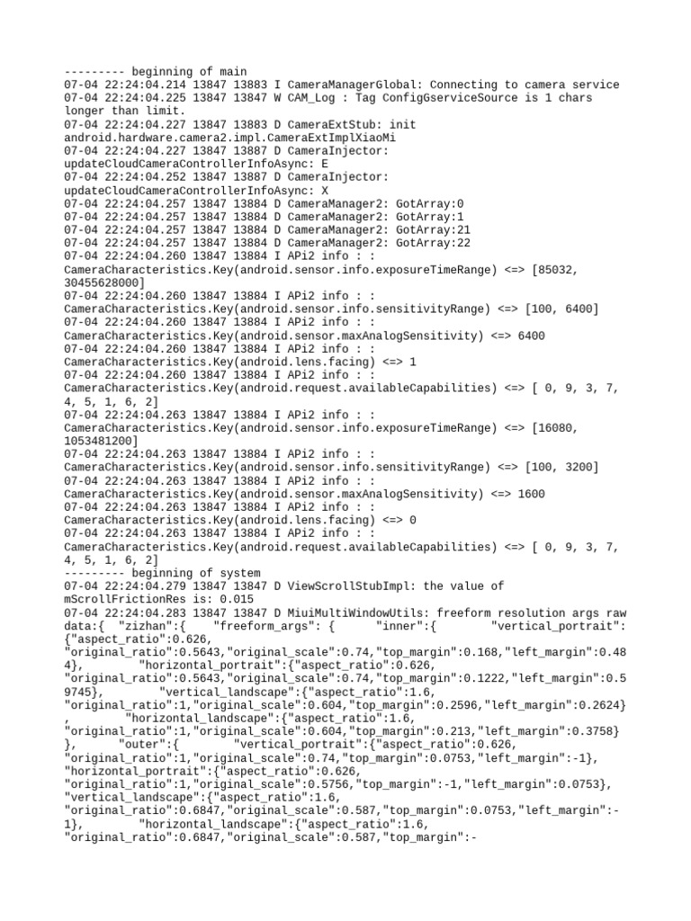 Log Cat 1720106644164 | PDF | Operating System Families | System Software