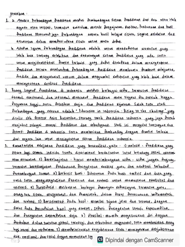 066 - Aang Suryana - UTS Perbandingan Pendid | PDF