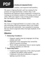 Compound Overseer Manifesto Abigail Serwah Acquah | PDF | Disciplines ...