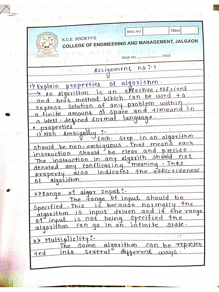 Daa Assignment 1 Pdf
