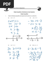 Three Simultaneous Equations Exam Questions | PDF | Qualifications ...