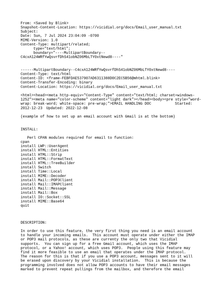 Docs Email User Manual | PDF | Gmail | Internet
