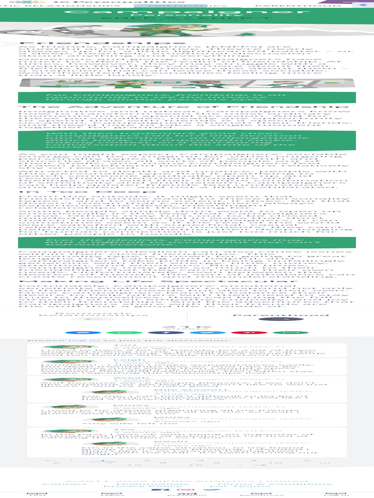 Friendships Campaigner (ENFP) Personality 16personalities | PDF ...