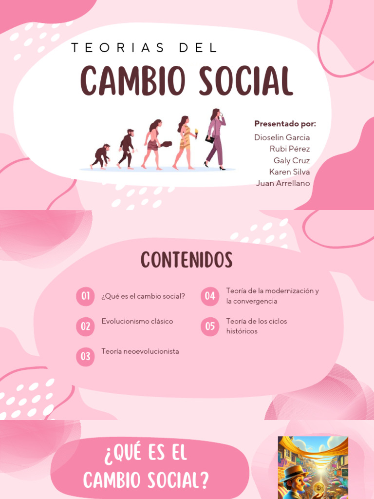 Teorías Del Cambio Social Descargar Gratis Pdf Evolución Cambio