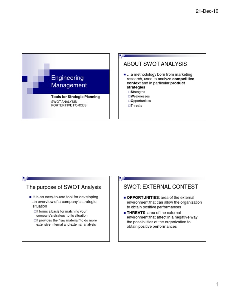 Tools For Strategic Planning - Tools For Strategic Planning | PDF ...
