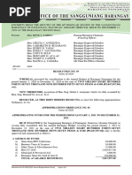 Barangay Appropriation Ordinance - Revised Blank | PDF | Budget ...