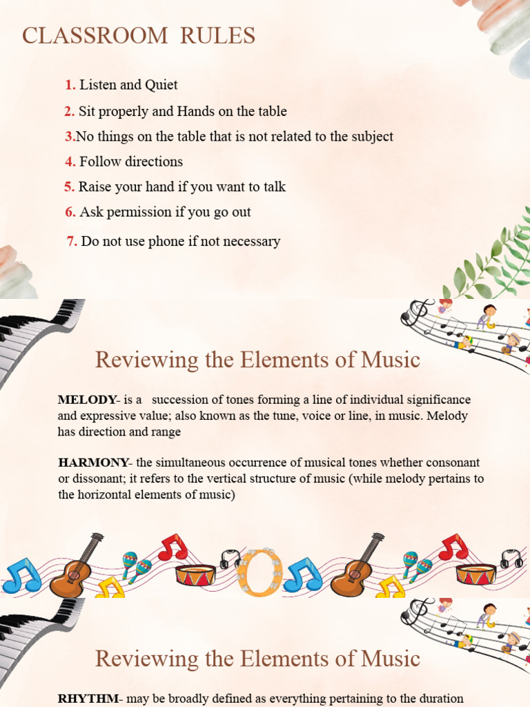 Music8 Q1 2023 2024 | PDF | Elements Of Music | Musical Compositions