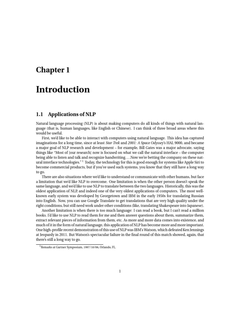 nlp intro | Download Free PDF | Linguistics | Semantics
