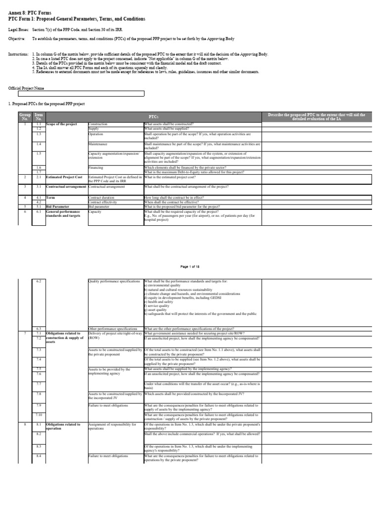 Annex 8 NEDA Board ICC Guidelines 2024apr25 | PDF | Project Finance ...