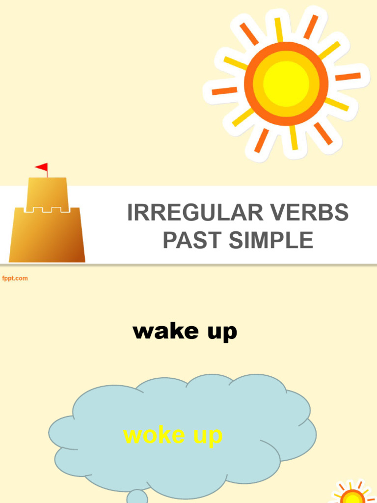 Past simple of irregular verbs | PDF