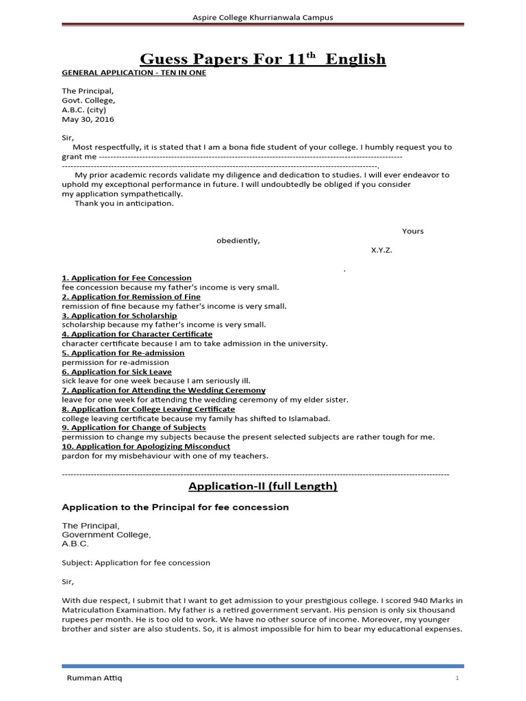 11th notes english | PDF