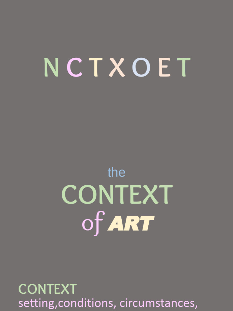 Art Context and Cultural Impact | PDF | Art