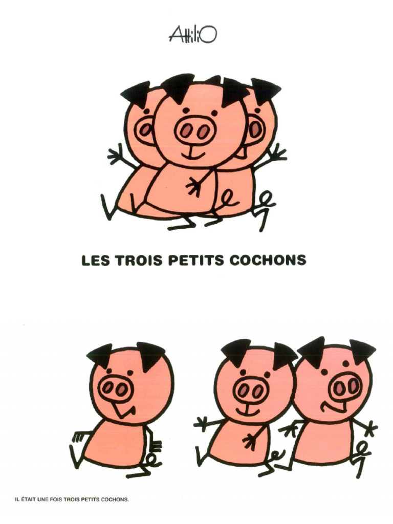 Les 3 Petits Cochons | PDF