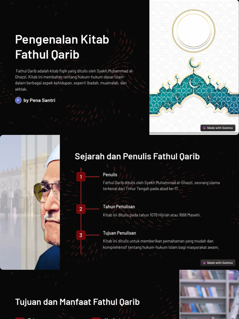 Fathul Qarib: Panduan Hukum Islam Dasar | PDF