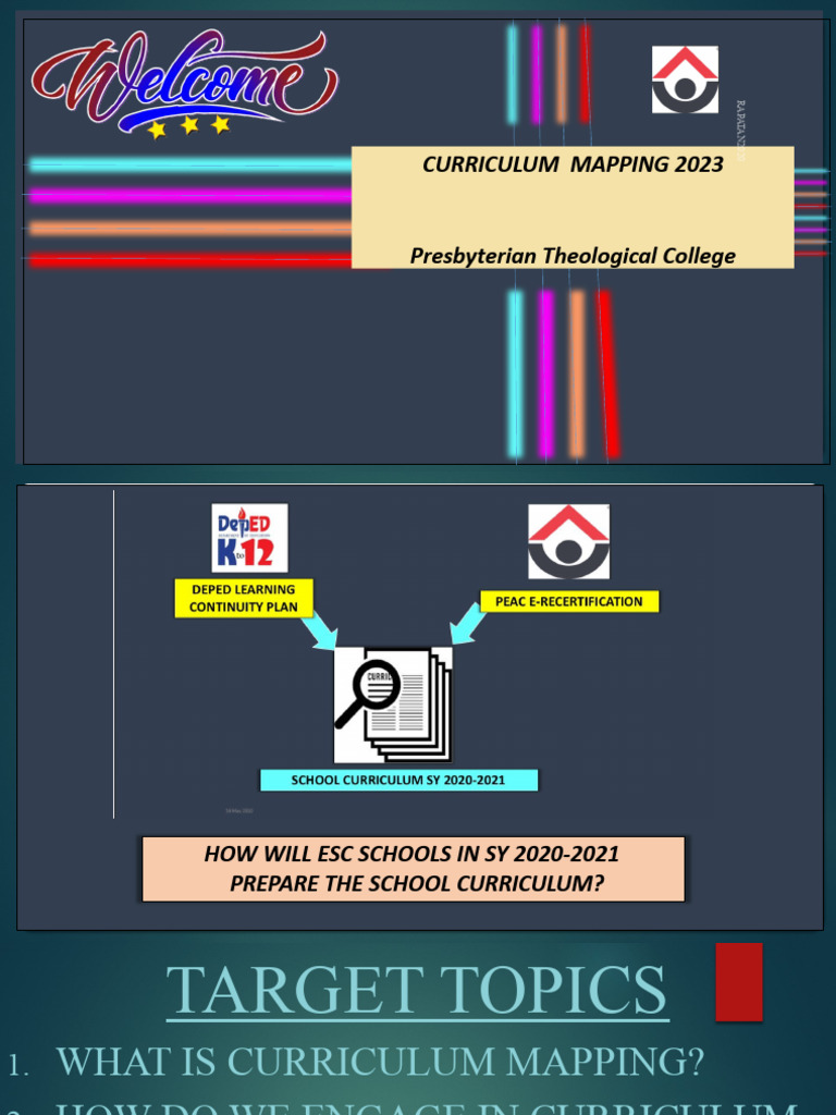 Curriculum Mappping 2023 | PDF | Curriculum | Rhetoric