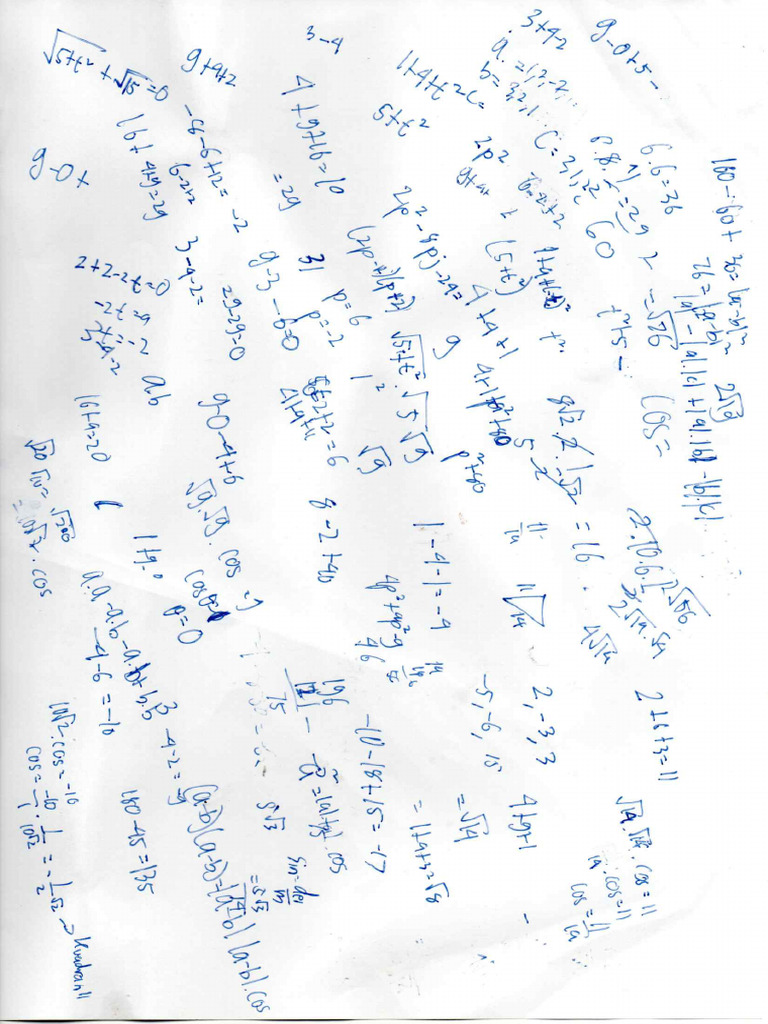 Coret-Coretan QUIZZIZ MTK MINAT Muhammad Ikhsan Zhahir 10 Tambora | PDF