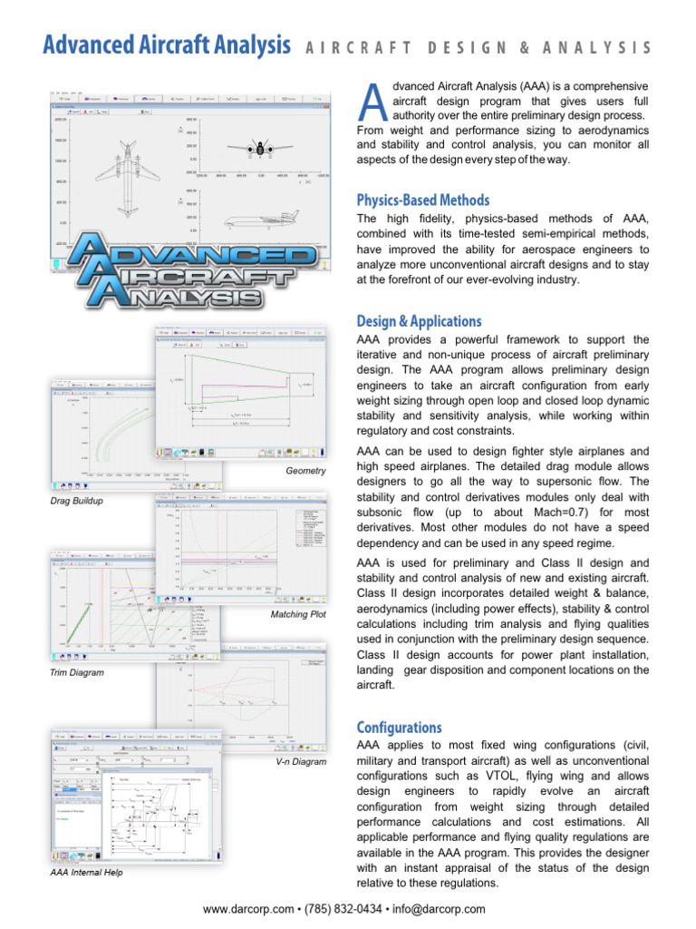 AAA-Brochure-2023 | PDF | Aircraft | Airplane