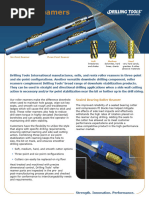Rhino Reamer Spec Sheet | PDF | Drilling | Tools