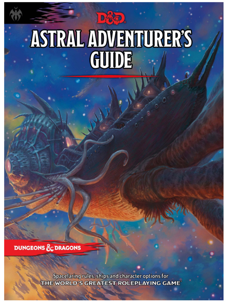DND 5e Astral Adventurer S Guide Spelljammer Adventures in Space | PDF