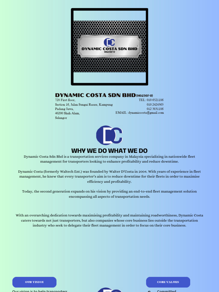 Dcsb Presentation -Price | Download Free PDF | Insurance | Transport