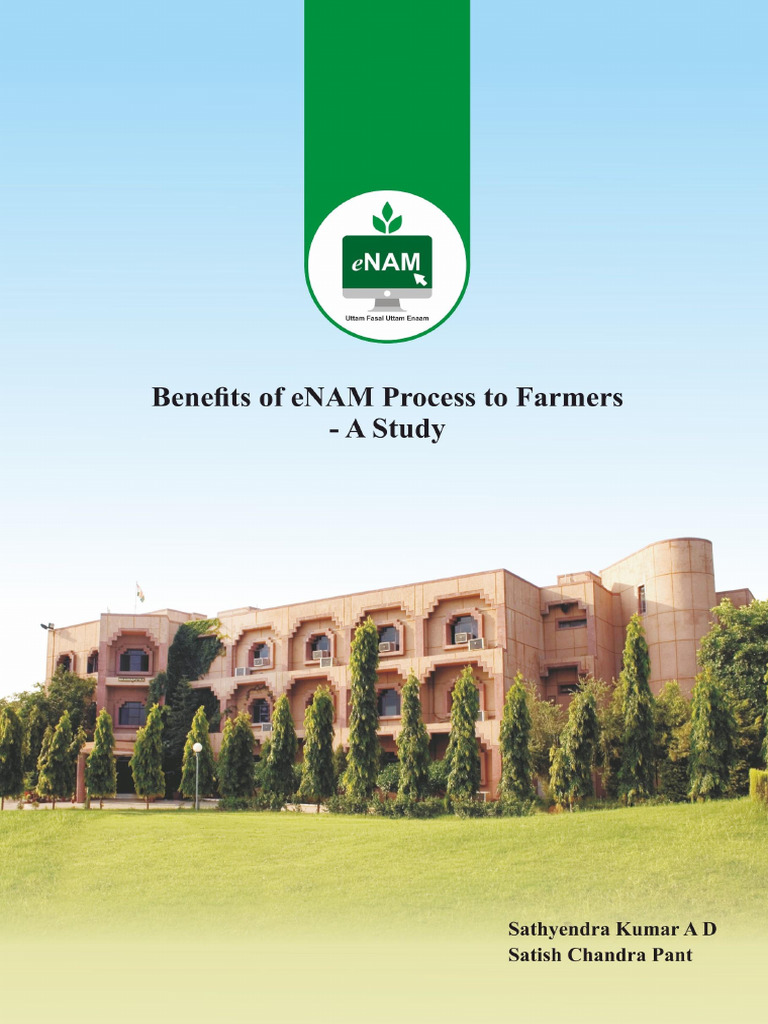 Benefit of ENAM Process To Farmer A Study | PDF | Market (Economics ...