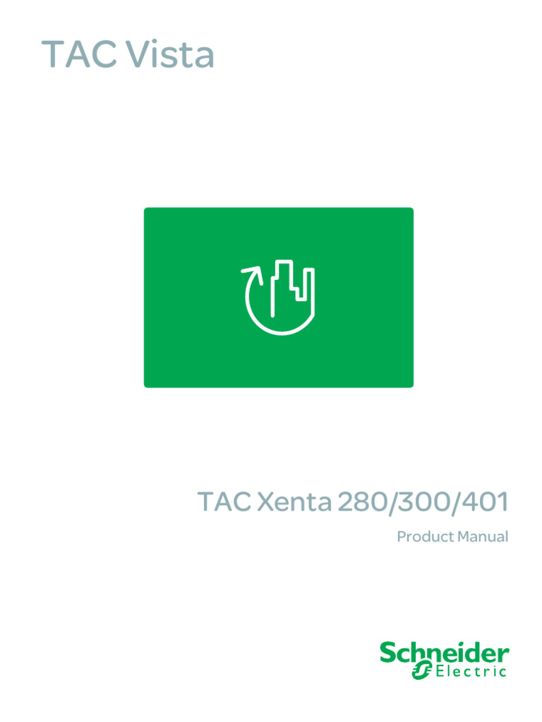 TAC Xenta | PDF | Programmable Logic Controller | Input/Output